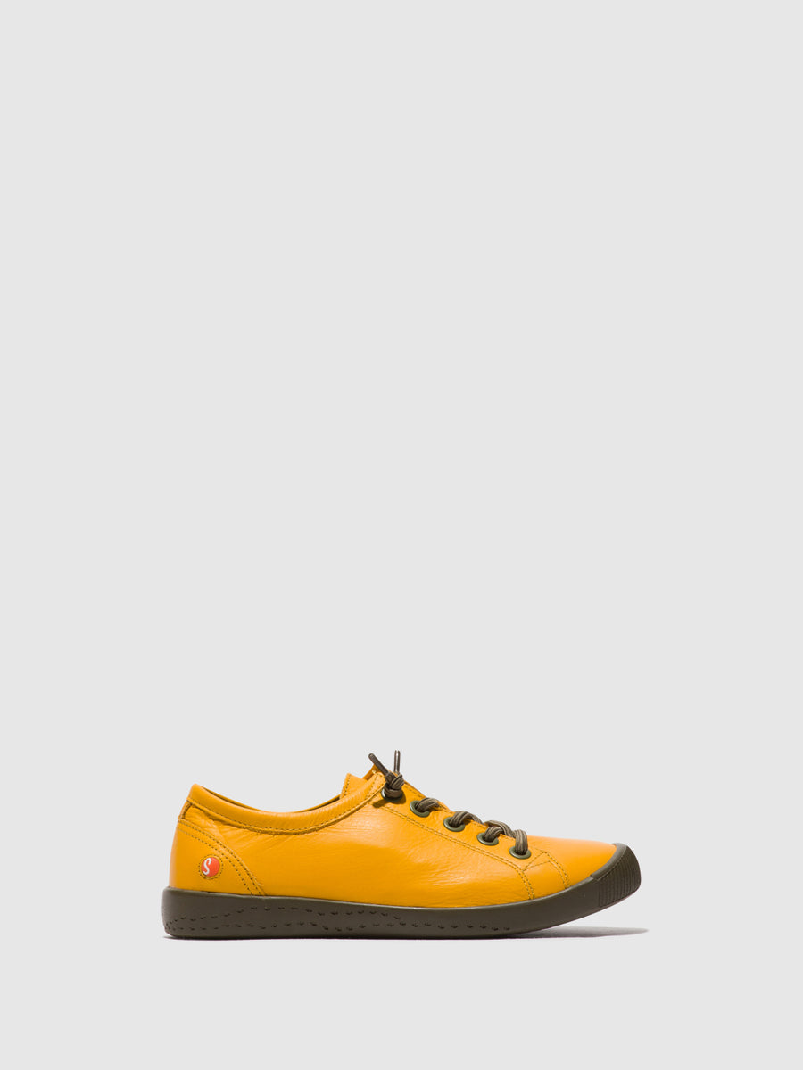 Lace-up Trainers ISLAII557SOF MUSTARD – Softinos