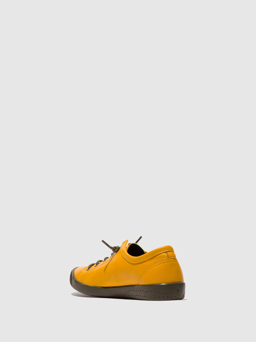Lace-up Trainers ISLAII557SOF MUSTARD – Softinos
