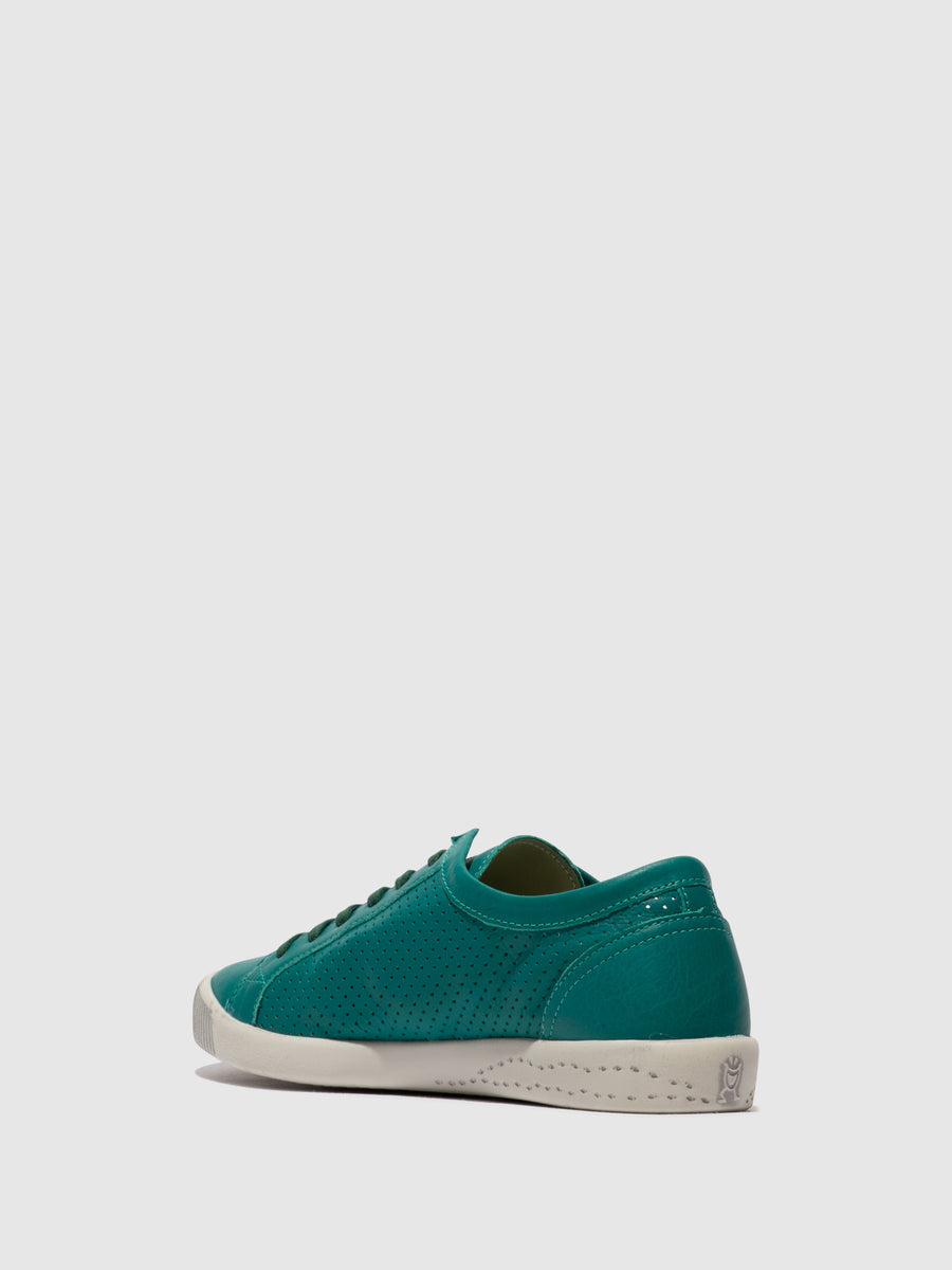 Lace-up Trainers ICA388SOF PETROL GREEN – Softinos