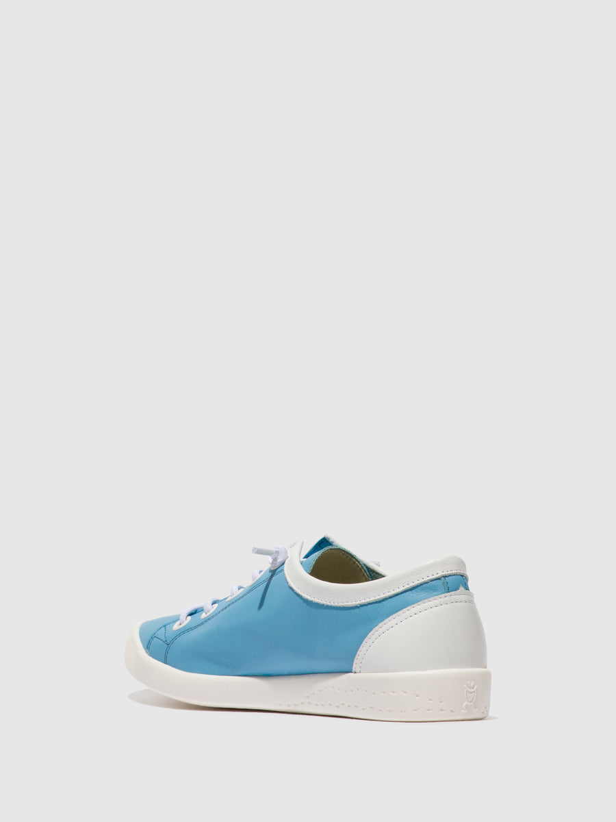 Elasticated Trainers ISLAII557SOF SKY BLUE/ WHITE – Softinos