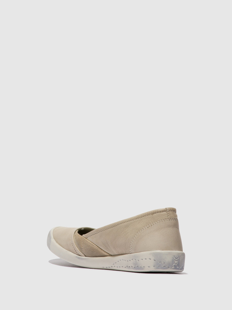 Elasticated Ballerinas ILSA676SOF LIGHT GREY – Softinos