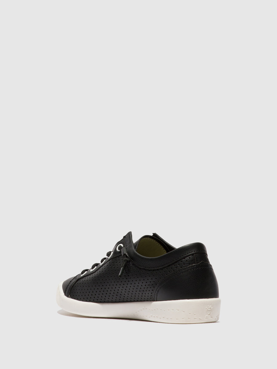 Elasticated Trainers IWIS710 BLACK – Softinos