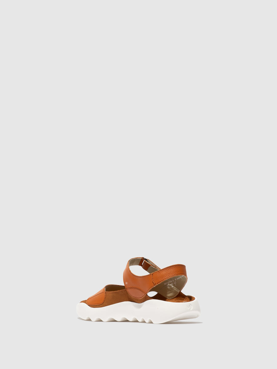 Sling-Back Sandals WEAL712SOF WARM ORANGE – Softinos