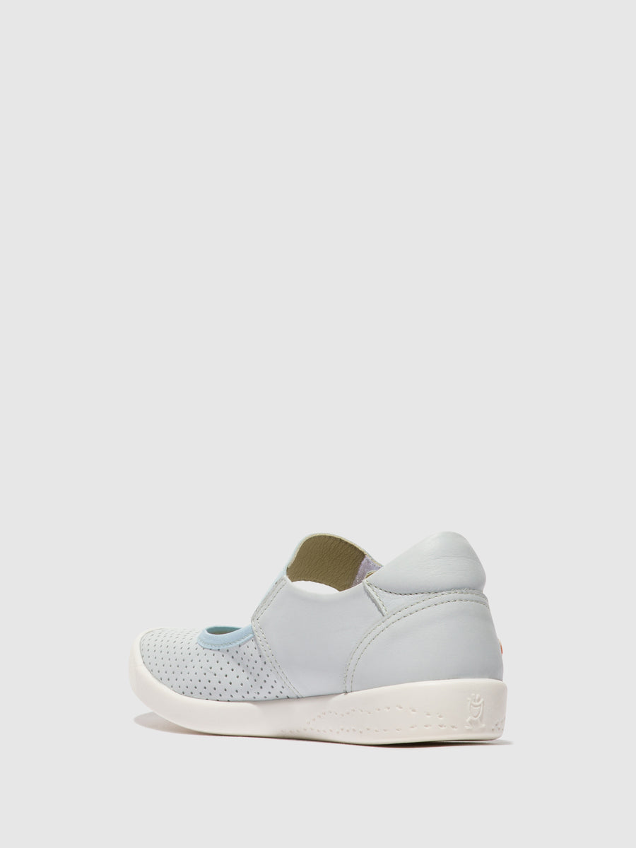 Velcro Ballerinas IGLU720SOF LIGHT BLUE – Softinos