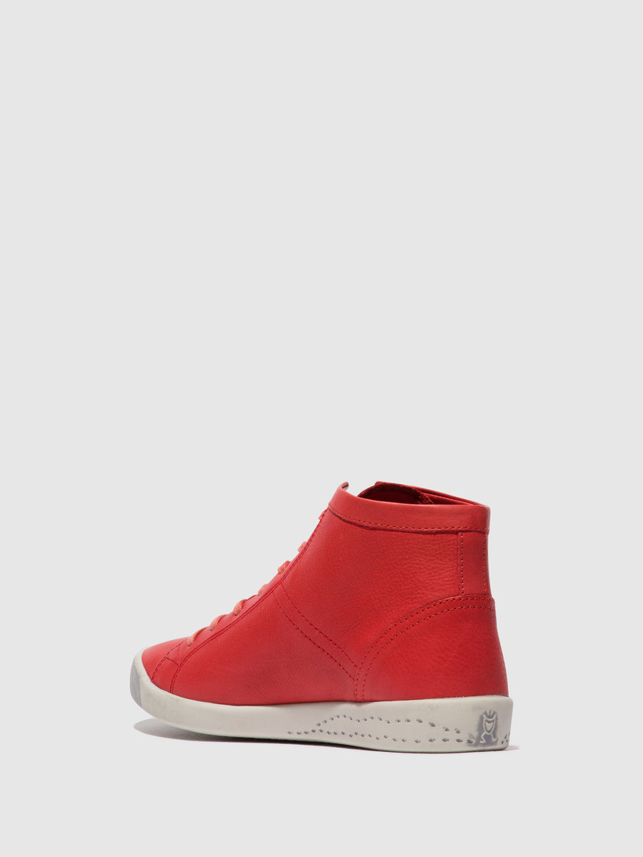 Lace-up Boots ISLEEN268SOF Red – Softinos